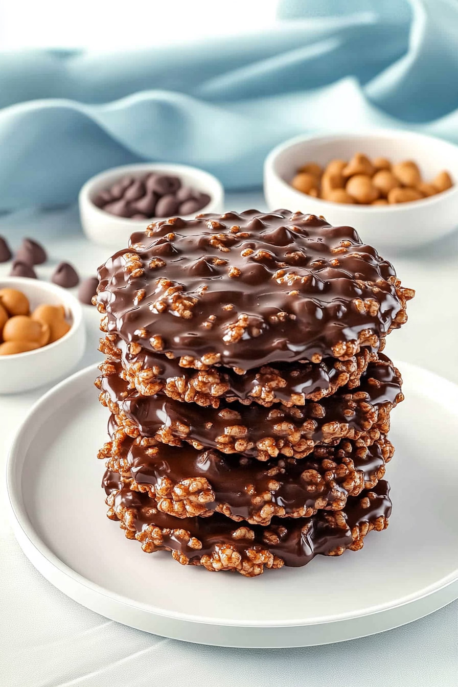 No-Bake Crunch Cookies Recipe